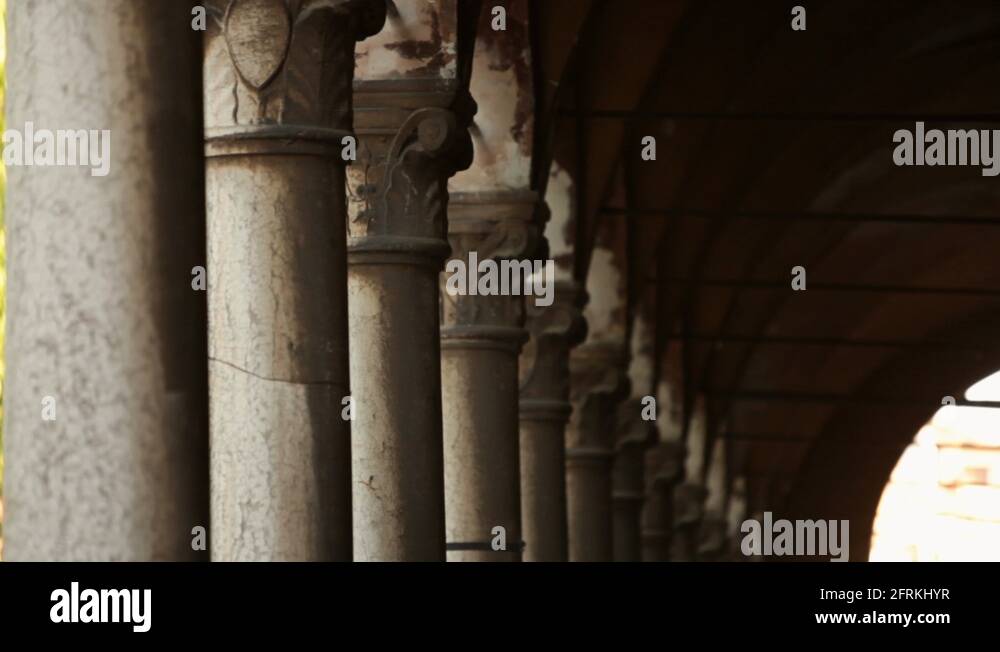 A row of columns Stock Videos & Footage - HD and 4K Video Clips - Alamy
