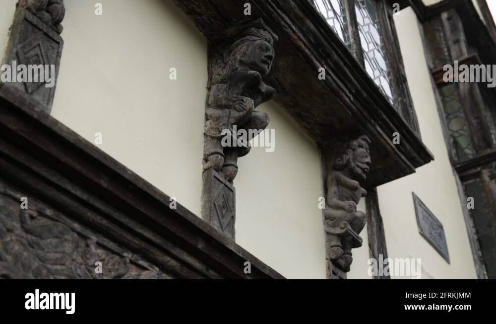 Wooden sculpture on building Stock Videos & Footage - HD and 4K Video ...