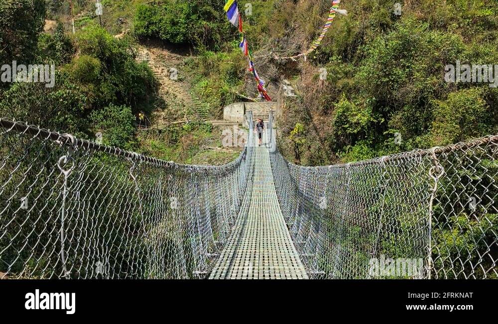 Suspension bridge himalayas nepal Stock Videos & Footage - HD and 4K ...