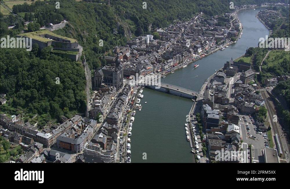 Dinant Castle Stock Video Footage - Alamy