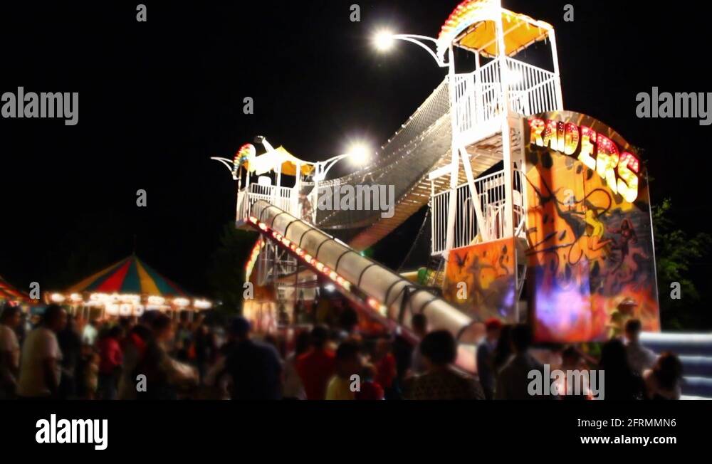 Fairground slide Stock Videos & Footage - HD and 4K Video Clips - Alamy