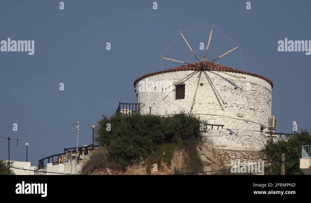 Traditional greek windmill Stock Videos & Footage - HD and 4K Video ...
