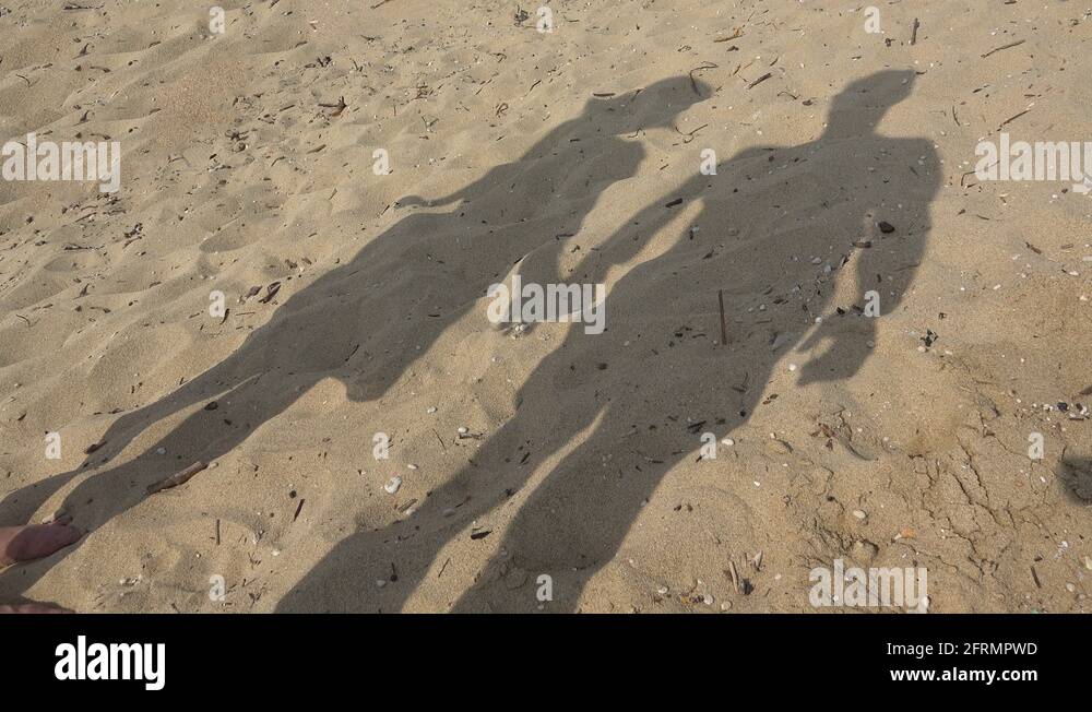 Woman beach reflection or shadow Stock Videos & Footage - HD and 4K ...