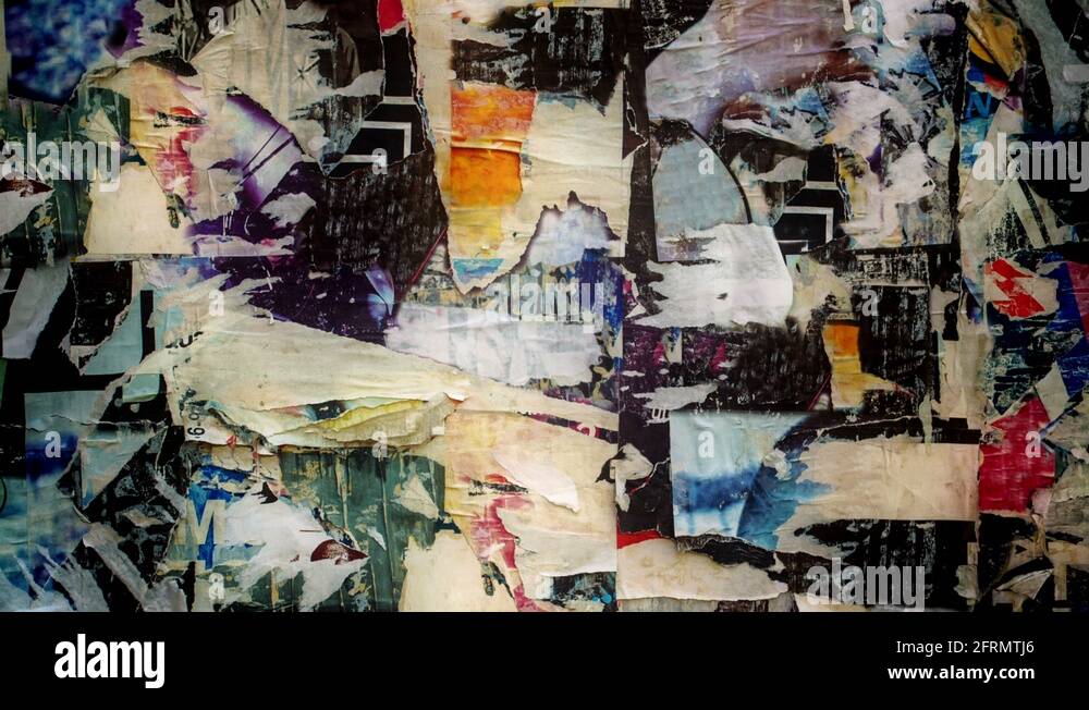 Animated paper texture as hd background with grain and flicker effect ...