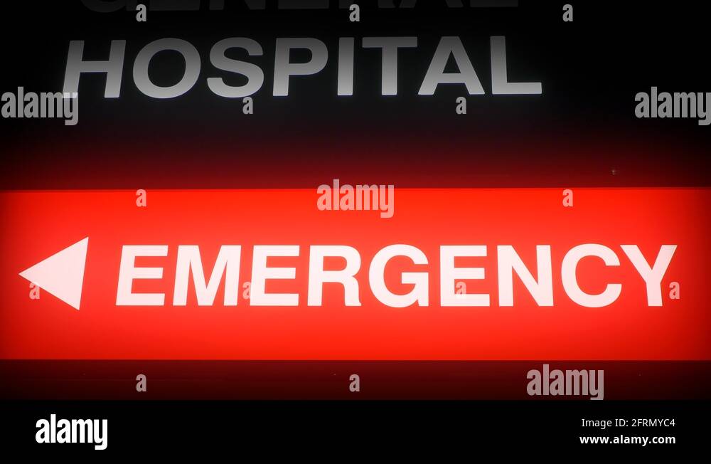 Accident and emergency nhs sign Stock Videos & Footage - HD and 4K ...