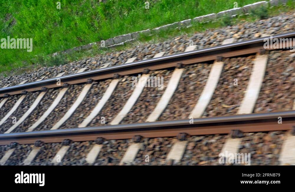 Train track ties Stock Videos & Footage - HD and 4K Video Clips - Alamy