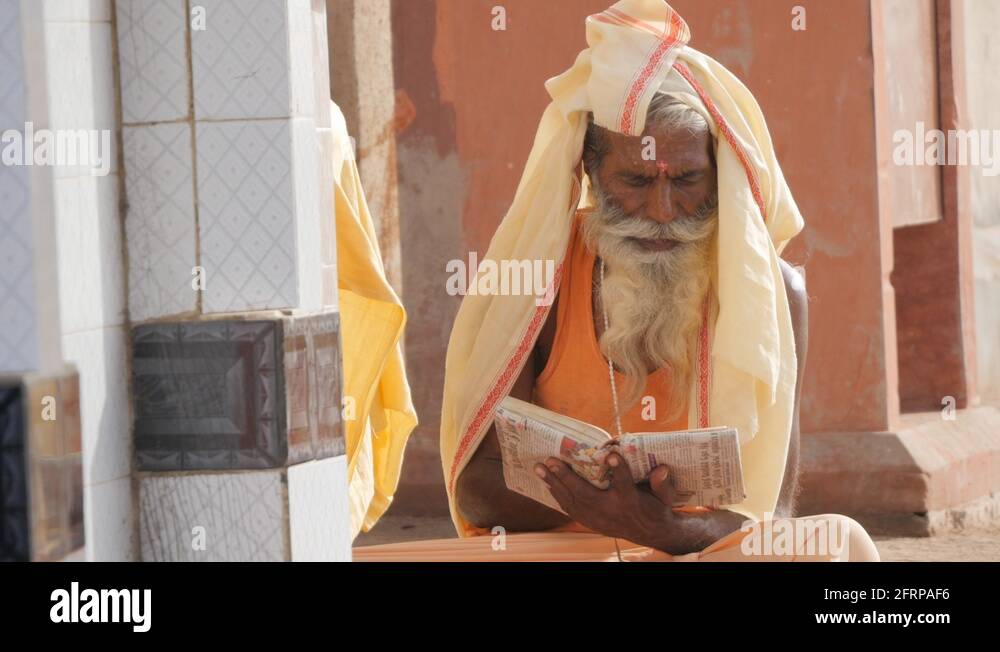 Hindu holy man reading Stock Videos & Footage - HD and 4K Video Clips ...