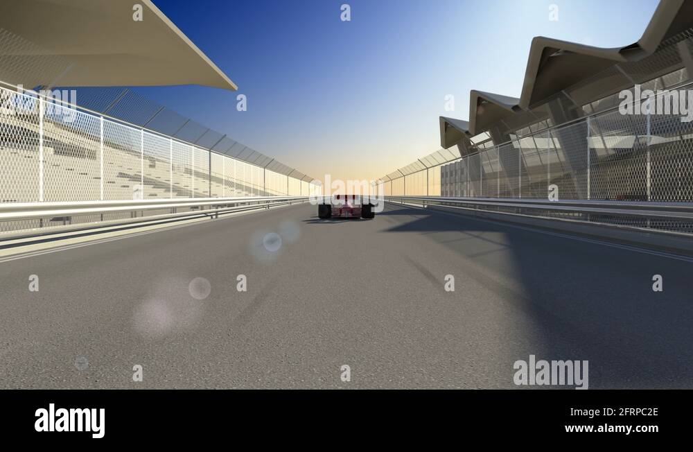 Winning formula one racing car 3d animation Stock Video Footage - Alamy
