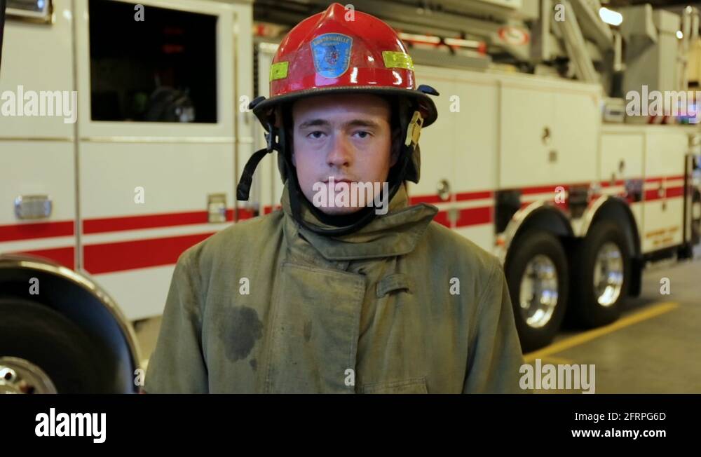 Fireman looking camera Stock Videos & Footage - HD and 4K Video Clips ...