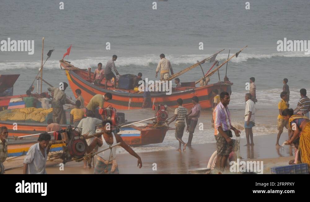 Beach fishing boat scene Stock Videos & Footage - HD and 4K Video Clips ...