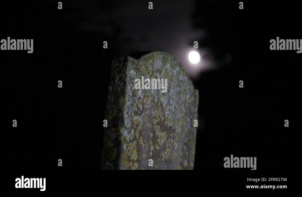 Tombstone grave night Stock Videos & Footage - HD and 4K Video Clips ...