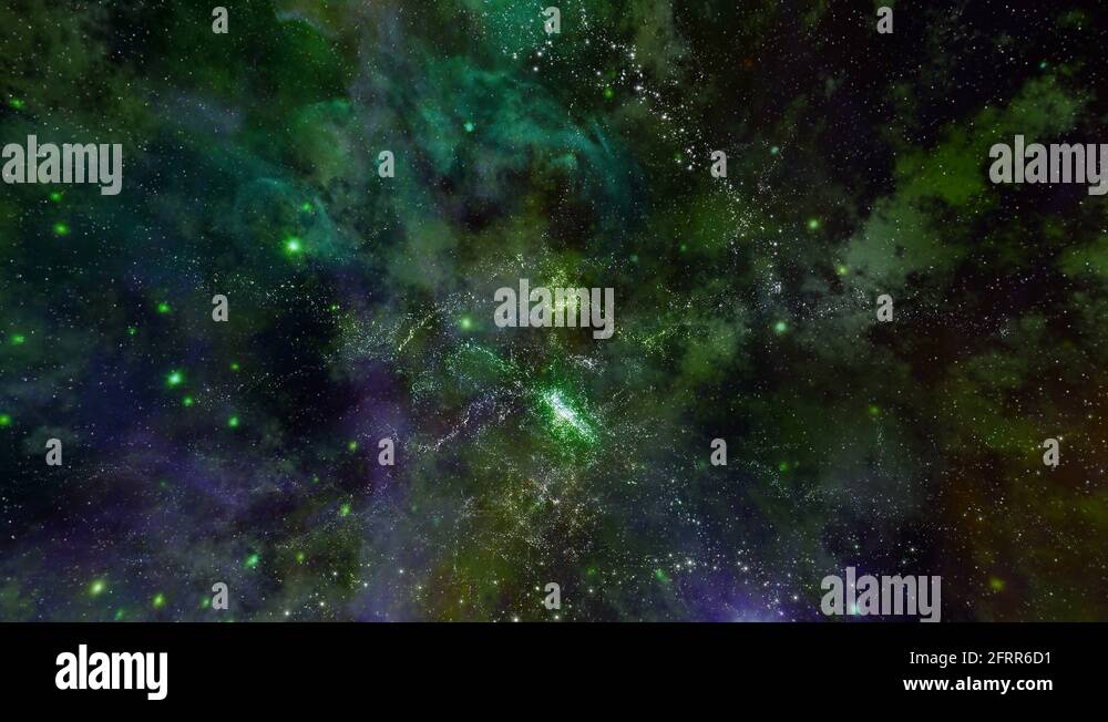 Space travel through star fields in outer space - Space 2190 HD, 4K ...