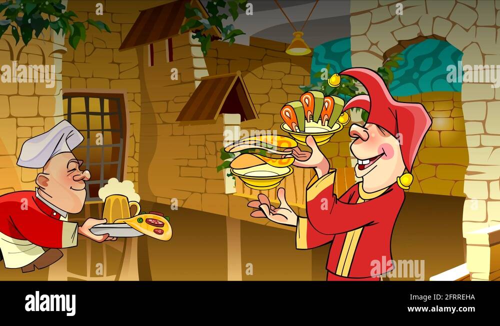 Restaurant food cartoon Stock Videos & Footage - HD and 4K Video Clips ...