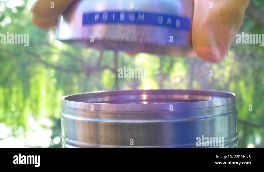 poison gas releasing into air Stock Video Footage - Alamy