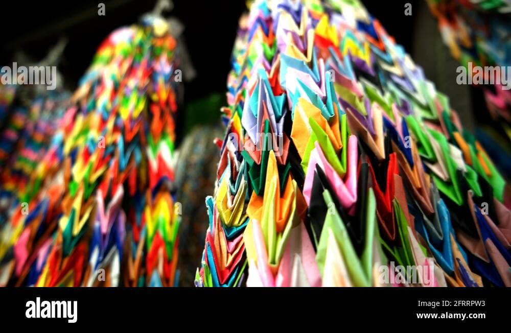 String of origami cranes Stock Videos & Footage - HD and 4K Video Clips ...