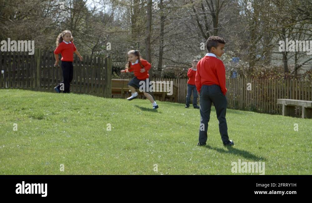 School playground game pupils Stock Videos & Footage - HD and 4K Video ...