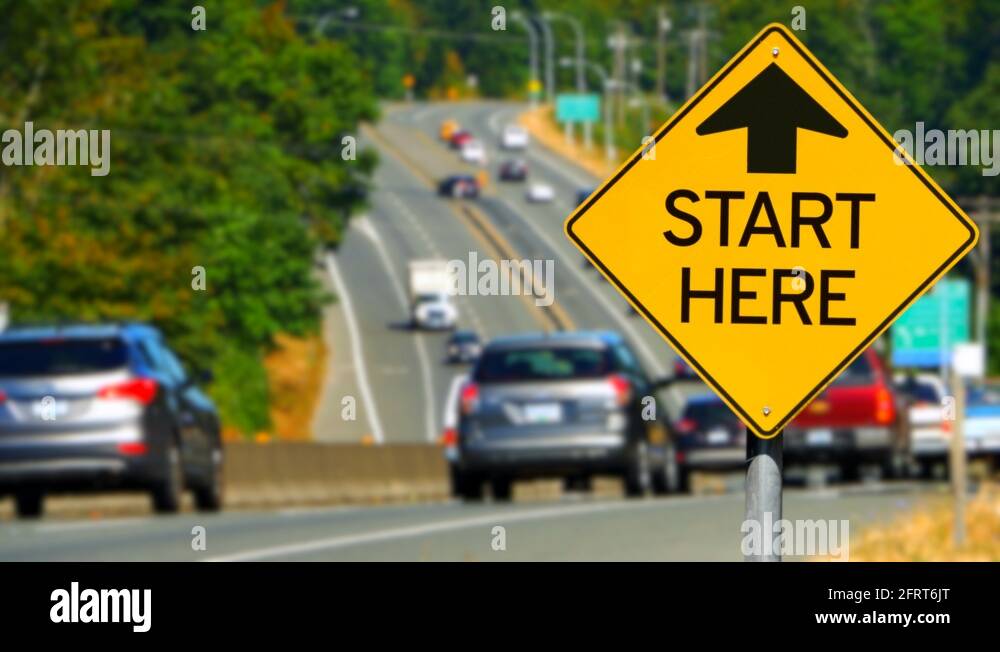 Road sign start begin Stock Videos & Footage - HD and 4K Video Clips ...