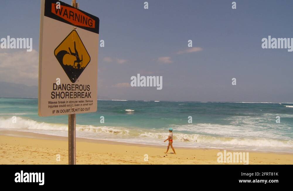 Surf beach warning sign Stock Videos & Footage - HD and 4K Video Clips ...