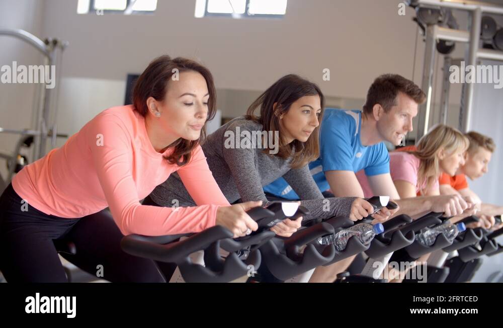 People in a spinning class Stock Videos & Footage - HD and 4K Video ...