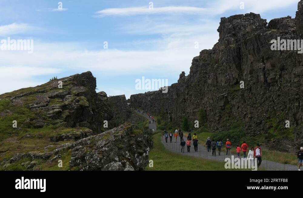 Thingvellir thingvellir tectonic rift Stock Videos & Footage - HD and ...