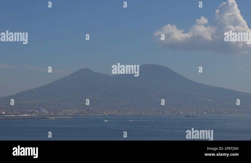 Naples bay and the vesuvio Stock Videos & Footage - HD and 4K Video ...