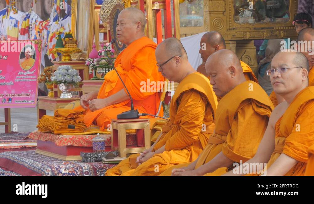 Buddhist monk teaching temple Stock Videos & Footage - HD and 4K Video ...
