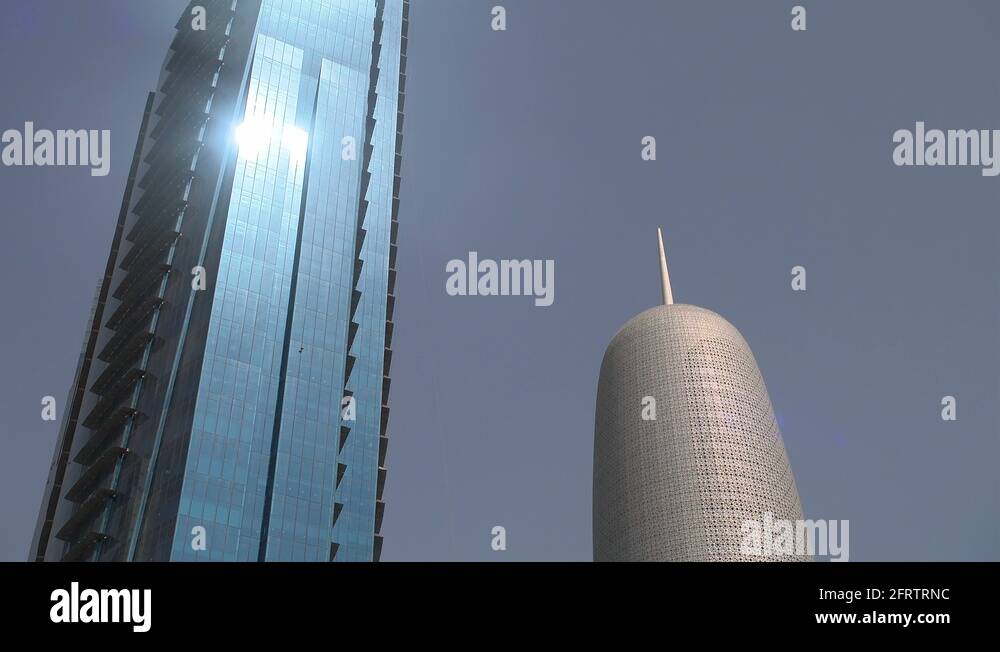 Doha tower Stock Videos & Footage - HD and 4K Video Clips - Alamy