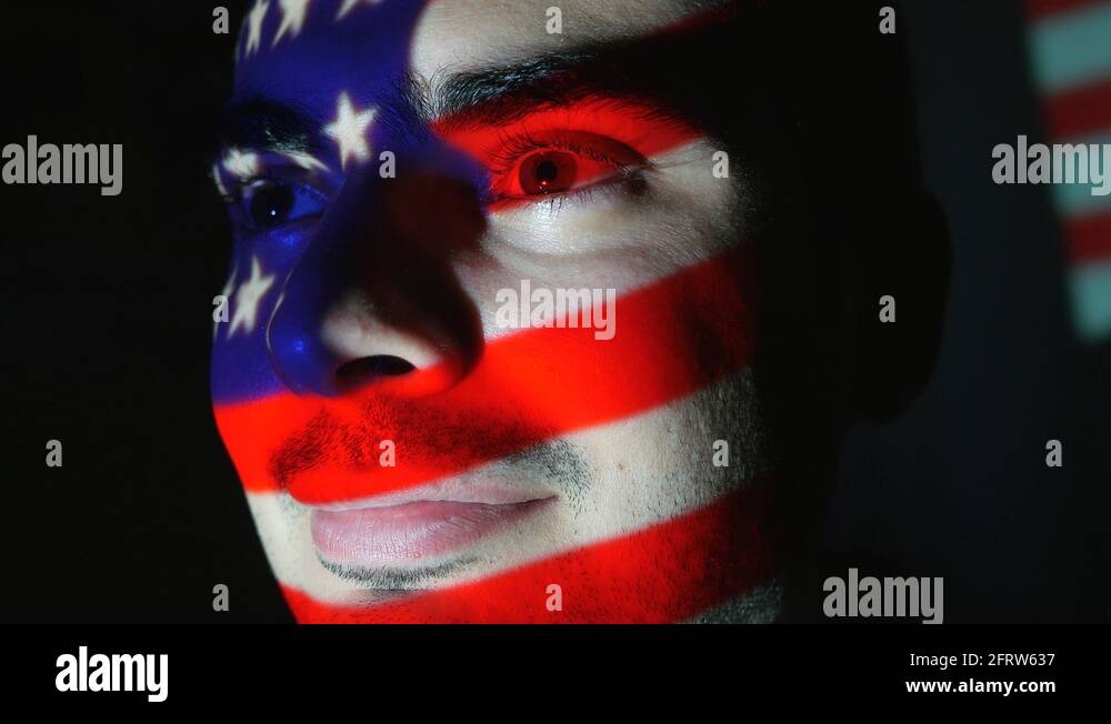 American flag projection Stock Videos & Footage - HD and 4K Video Clips ...