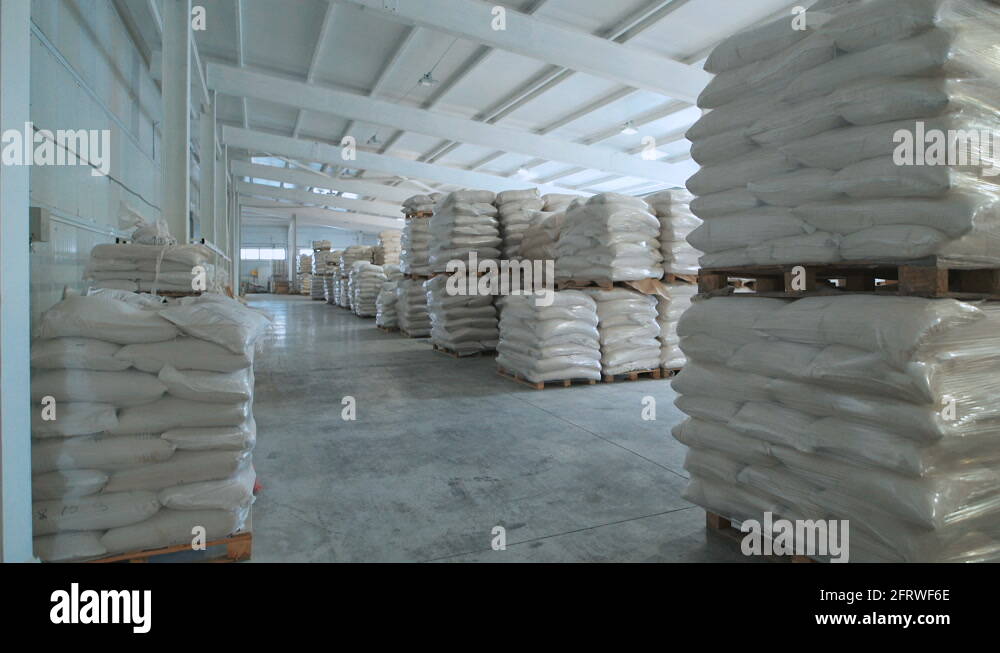 Bags of flour in a warehouse Stock Videos & Footage - HD and 4K Video ...