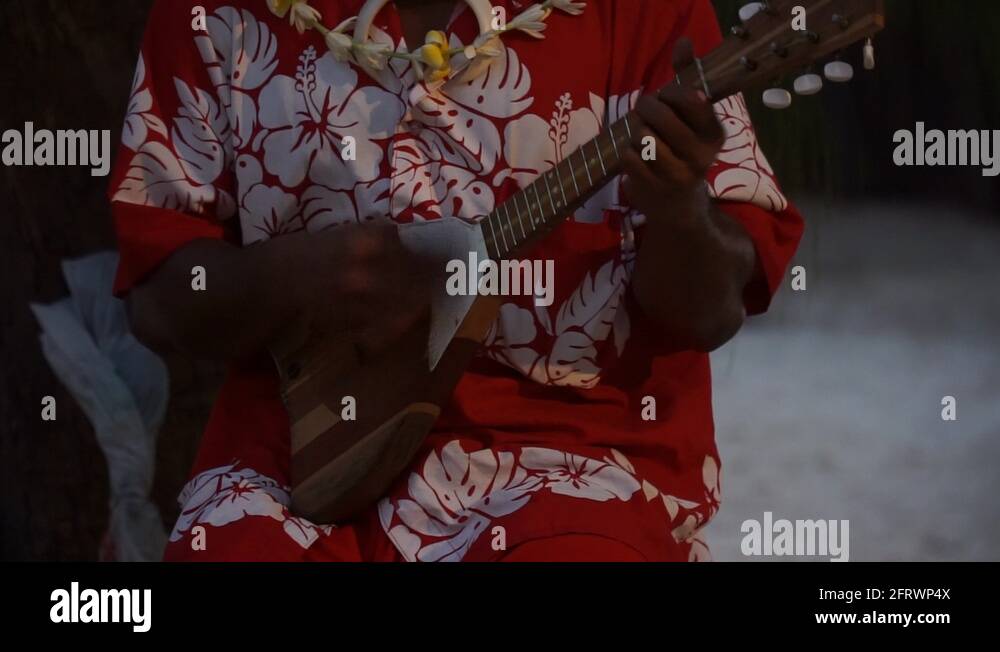 Polynesian cultural music and dance performance on Bora Bora Island ...