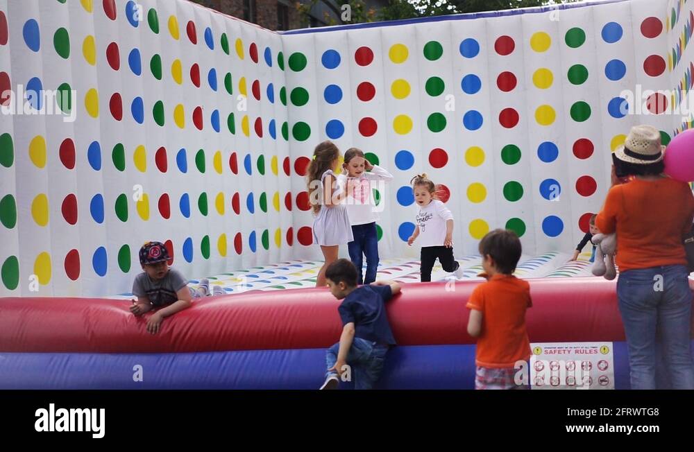 Kindergarten children jumping outdoors Stock Videos & Footage - HD and ...