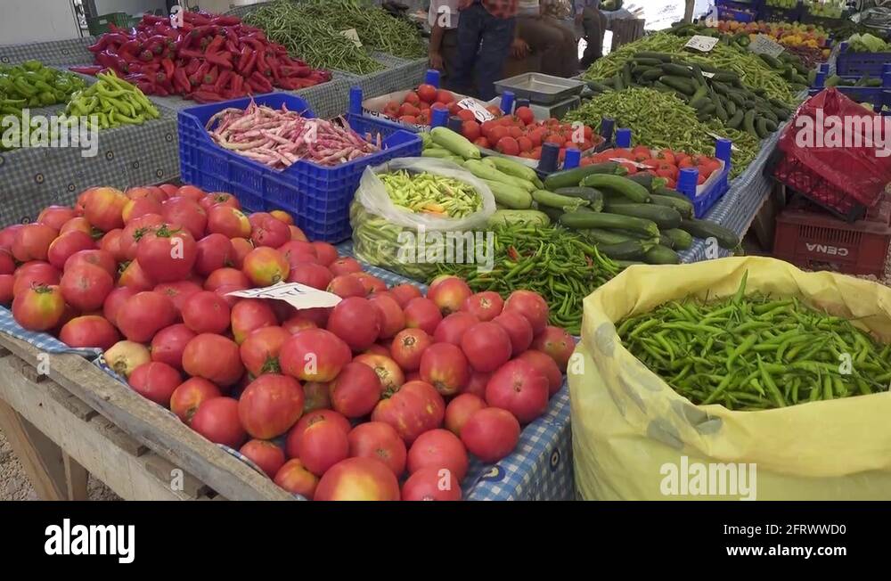 Vegetable counters Stock Videos & Footage - HD and 4K Video Clips - Alamy