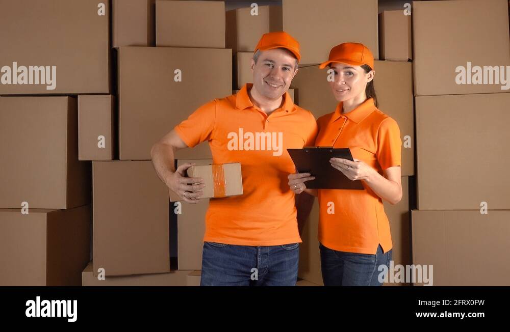 Orange carton Stock Videos & Footage - HD and 4K Video Clips - Alamy