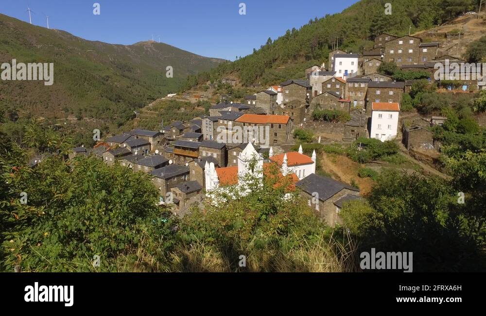 Stone Houses of Classic Portuguese Historic Village Piodao Piodão ...