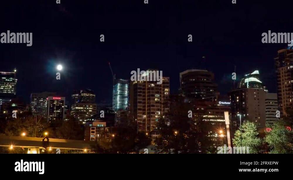 Calgary skyline in alberta night Stock Videos & Footage - HD and 4K ...