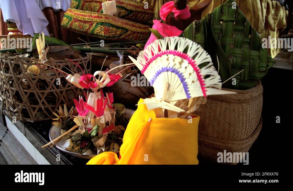 Balinese blessing ceremony bali Stock Videos & Footage - HD and 4K ...