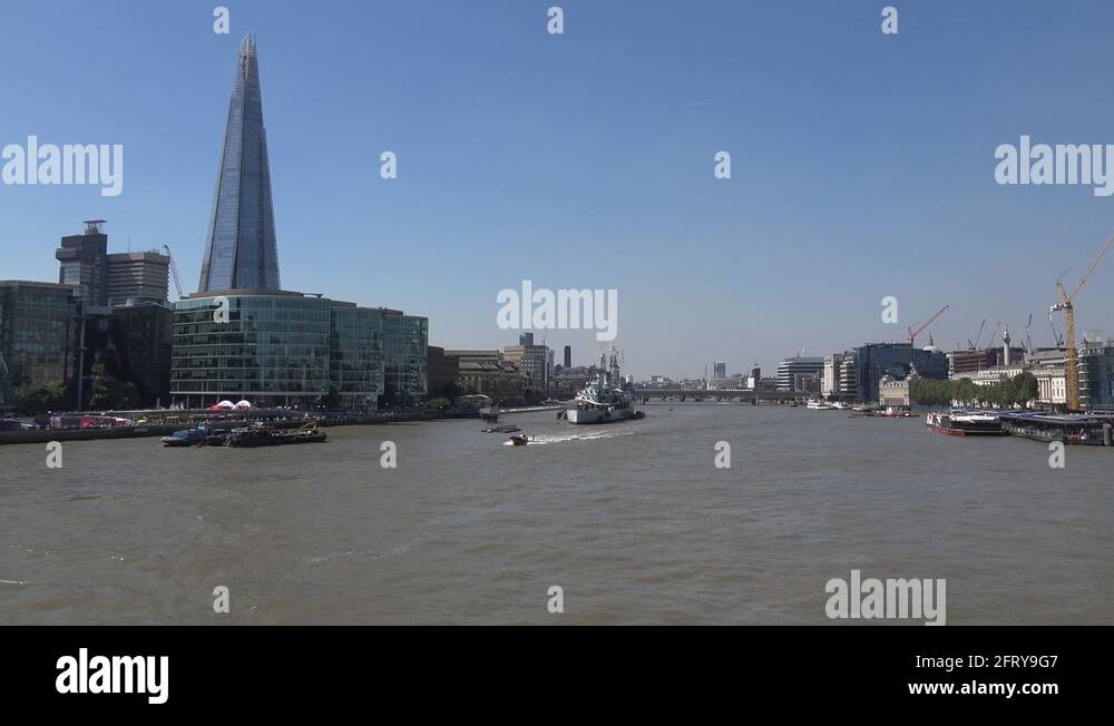 South bank side river thames Stock Videos & Footage - HD and 4K Video ...