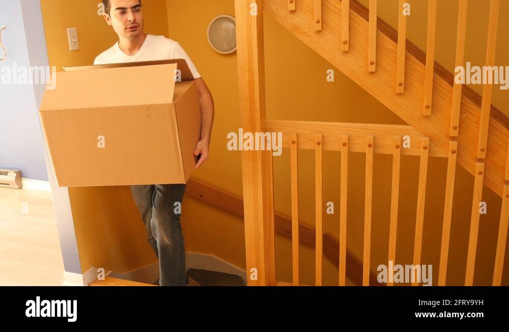 Woman moving box steps Stock Videos & Footage - HD and 4K Video Clips ...