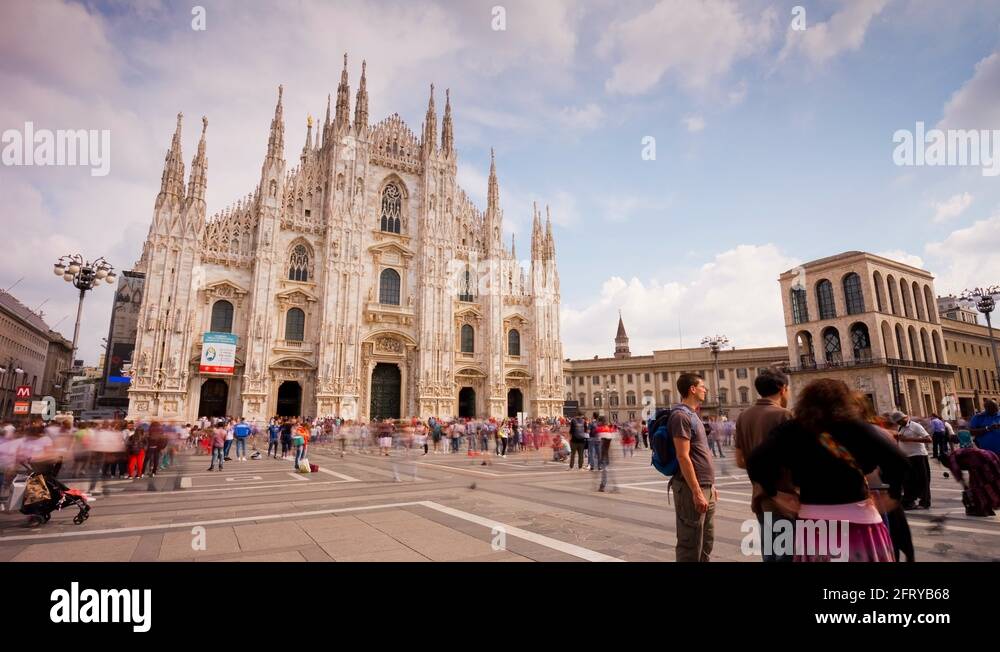 Day milan duomo cathedral square Stock Videos & Footage - HD and 4K ...