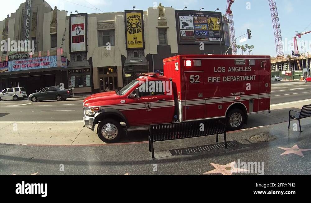 Los Angeles Fire Department Paramedic Stock Videos And Footage Hd And