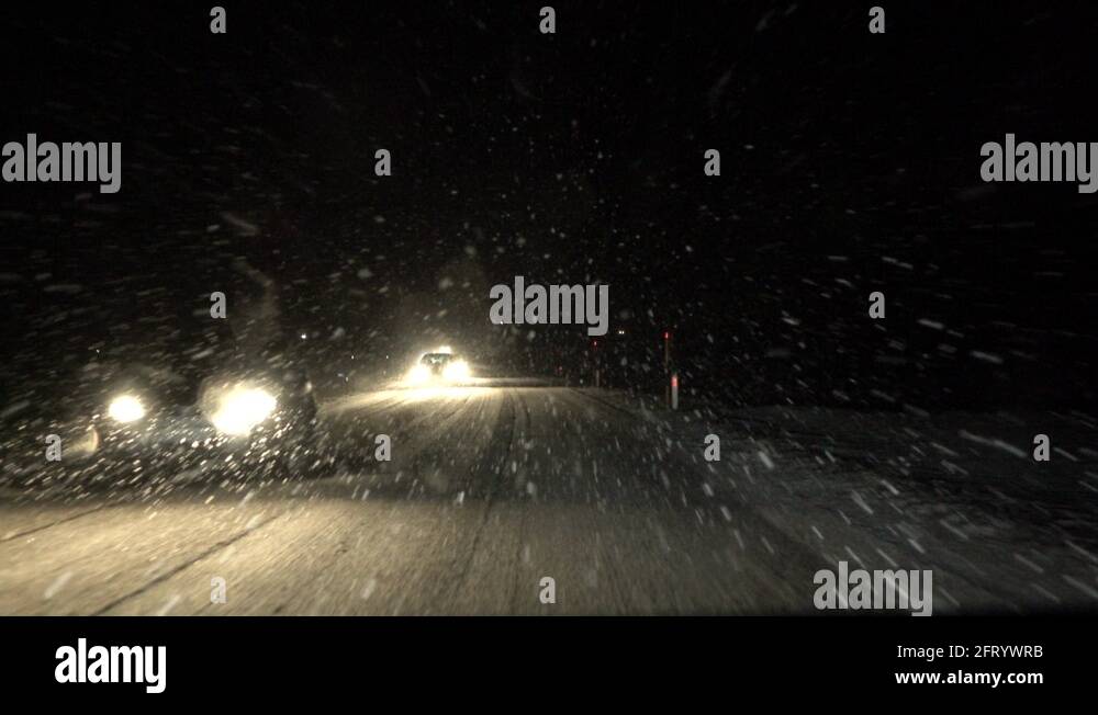 Snow blizzard on main Stock Videos & Footage - HD and 4K Video Clips ...