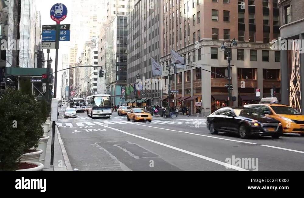 New york city public transportation m4 mta bus Stock Videos & Footage ...