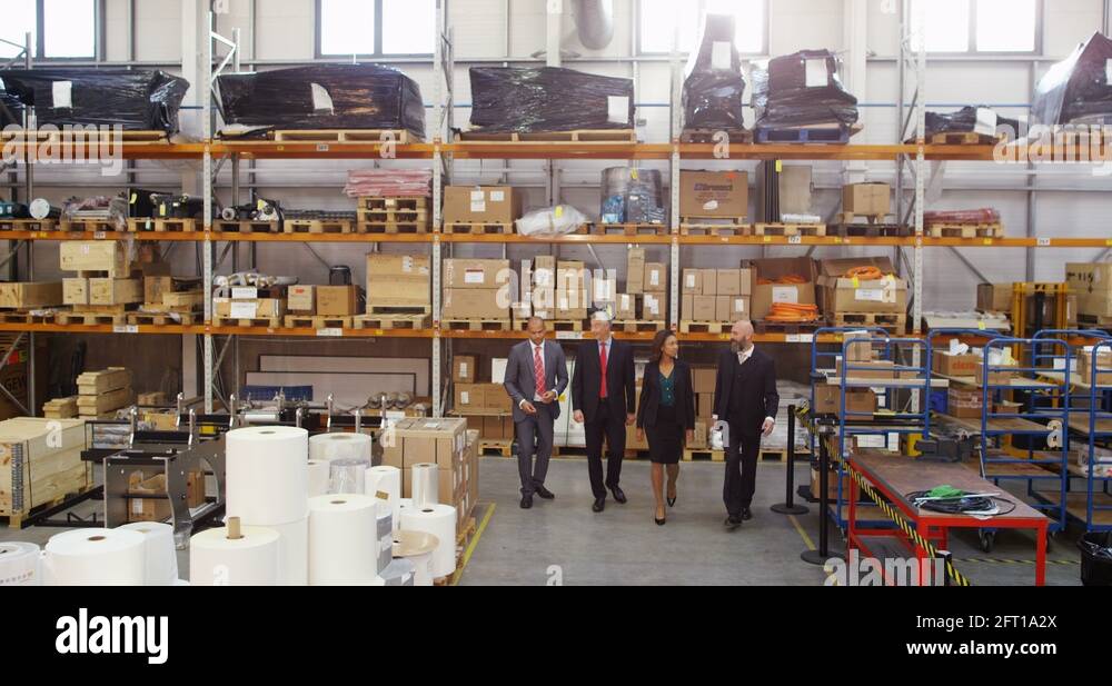 Logistics warehouse management team Stock Videos & Footage - HD and 4K ...