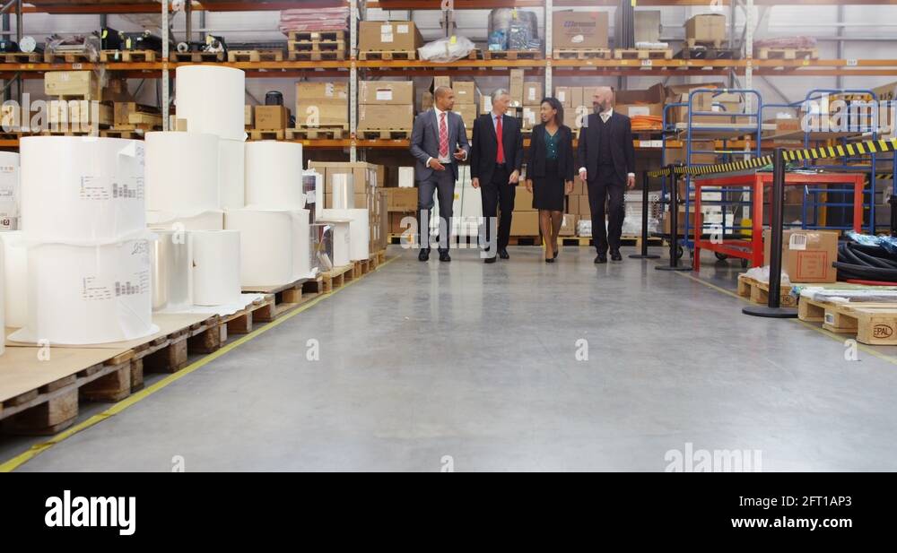 Logistics warehouse management team Stock Videos & Footage - HD and 4K ...