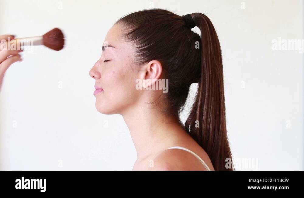 Profile view woman makeup Stock Videos & Footage - HD and 4K Video ...