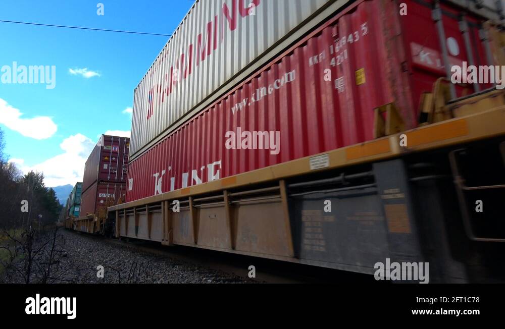 Intermodal container train Stock Videos & Footage - HD and 4K Video Clips - Alamy