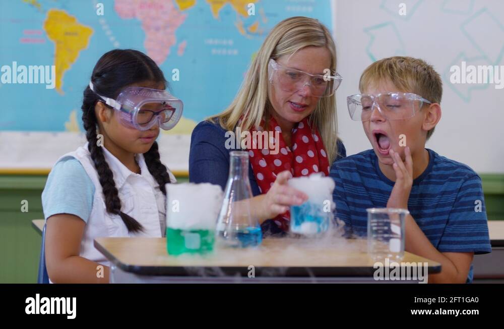 Teacher science experiment Stock Videos & Footage - HD and 4K Video ...