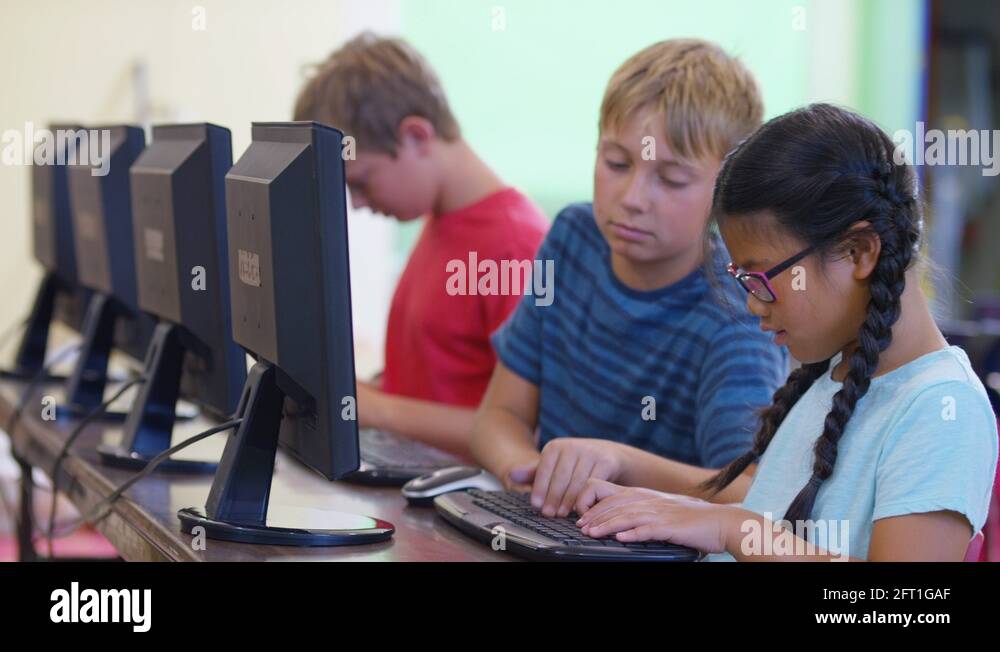 Classroom of computers Stock Videos & Footage - HD and 4K Video Clips ...