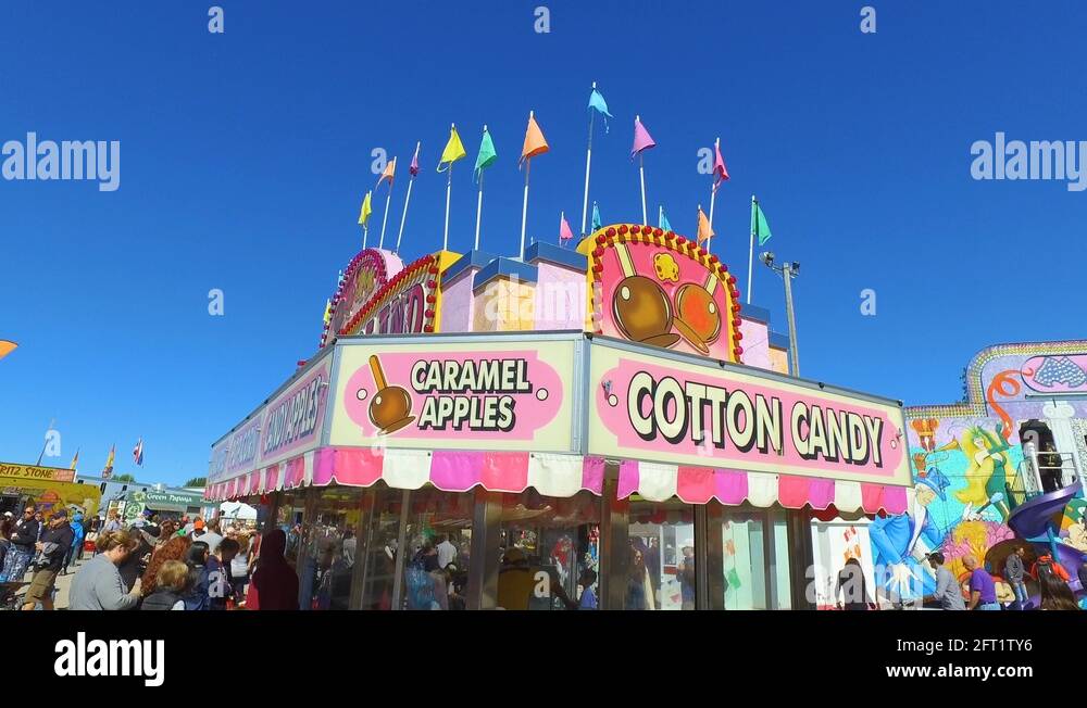 Cotton candy fair Stock Videos & Footage - HD and 4K Video Clips - Alamy