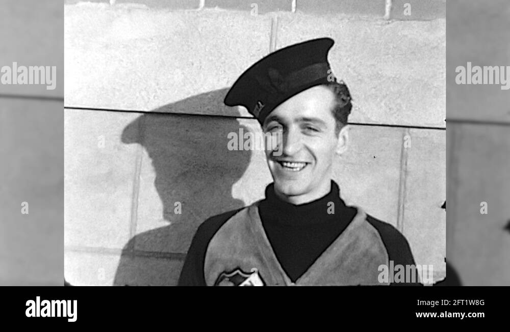 Royal Canadian Navy Submarine Soldier WW2 1940s Vintage Film Home Movie ...